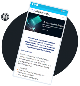Digital Echo - Accessibility Partner | Digital Echo